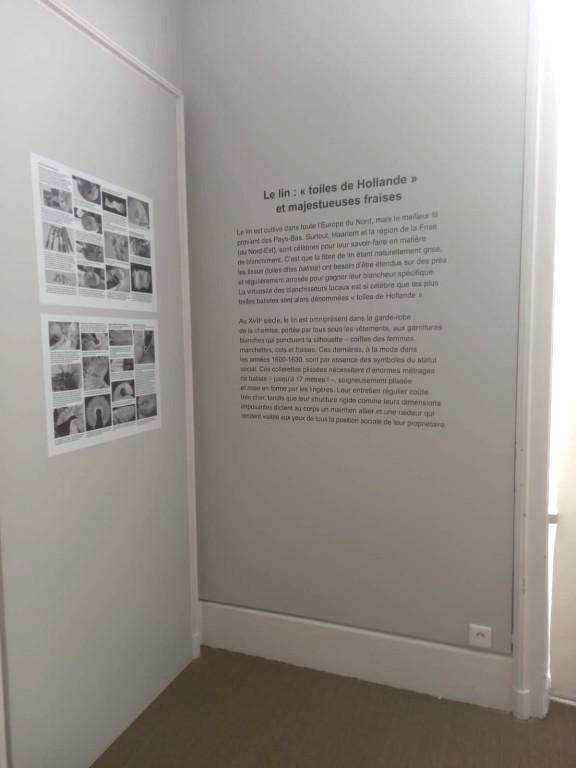 Lettrage et décoration murale - Musée de Tessée